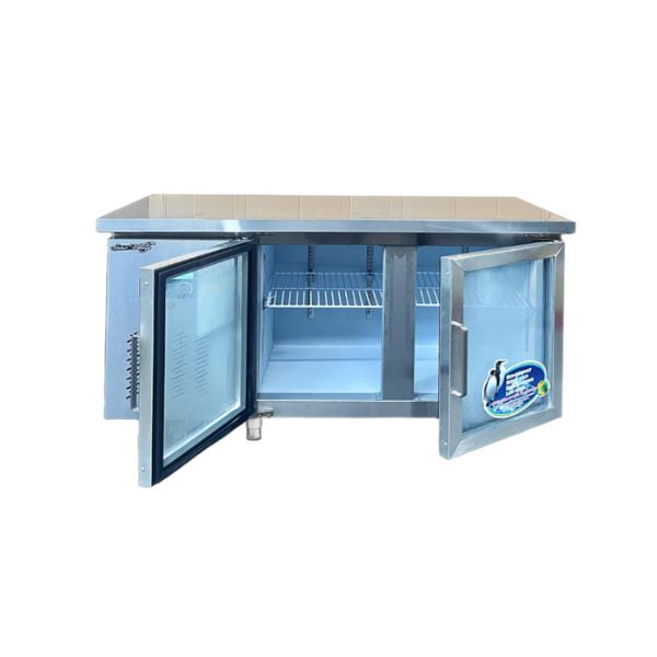 Bàn mát 2 cửa kính 1m5 quạt lạnh Snow Village PLO.25L2Q- Phương Bình Group